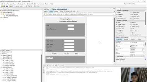 Tugas Pemrograman Berbasis Objek 1 Uts Youtube