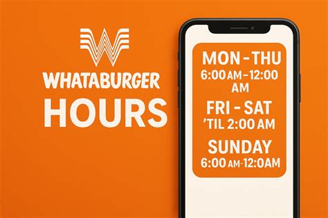 Whataburger Hours Get Burgers And Late Night Deals 2025