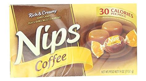 Brachs Coffee Nips Hard Candy 12 Pack Individually Wrapped Treats