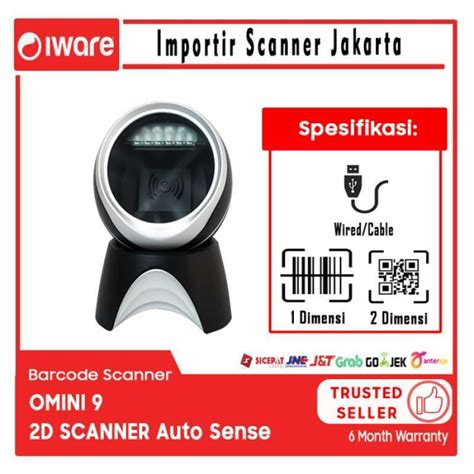 Promo Produk Ori Barcode Scanner Efaktur Qr Code Scanner Barcode Omni Omini D Diskon