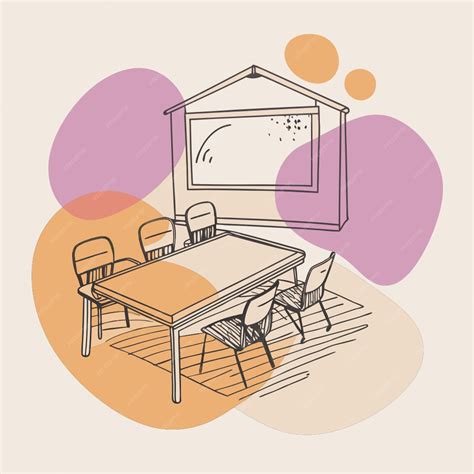 Classroom Logo Vector Illustration Line Circuit Premium Ai Generated Vector