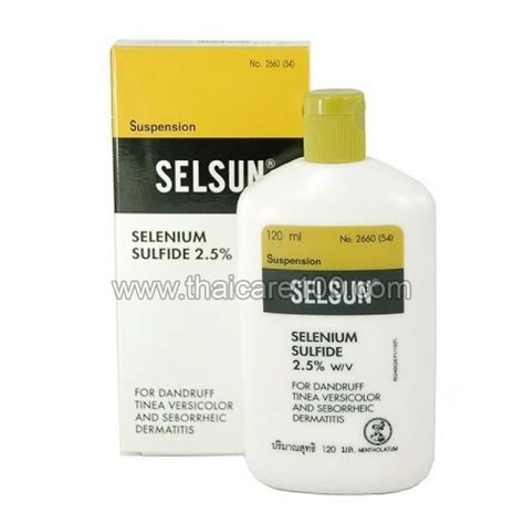 Лечебный шампунь от перхоти и лишая Selsun Suspension 2.5% купить по ...