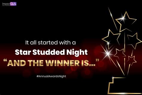 Impactqa On Linkedin Annualawardsnight Impactqaannualawards