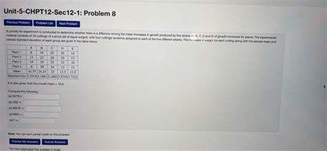 Solved Unit 5 Chpt12 Sec 12 1 Problem 8 Previoun Problem