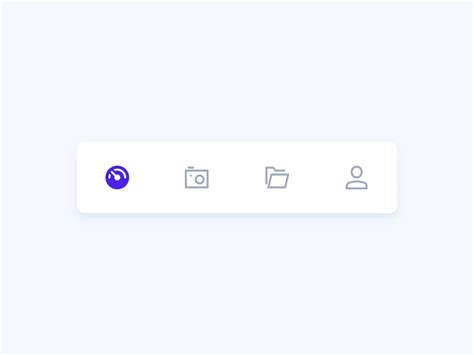 Ui Inspiration 20 Creative Tab Bar Animations Graphic Design Tips