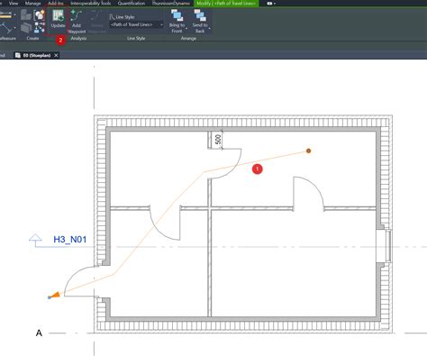 Solved Path Of Travel Going Through Walls Autodesk Community