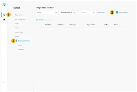Create A Registered Visitor Vpass
