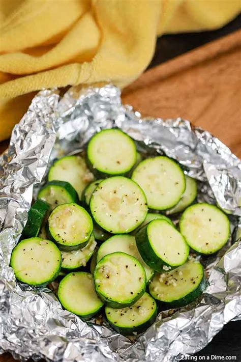 Grilled Zucchini Foil Pack Recipe Easy Grilled Zucchini Recipe