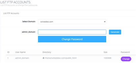Setup FTP Account In CyberPanel Knowledge Base