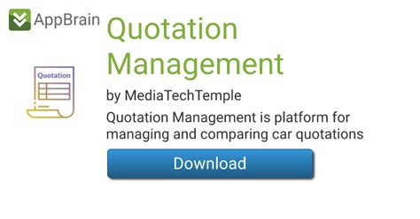 Quotation Management For Android Free App Download