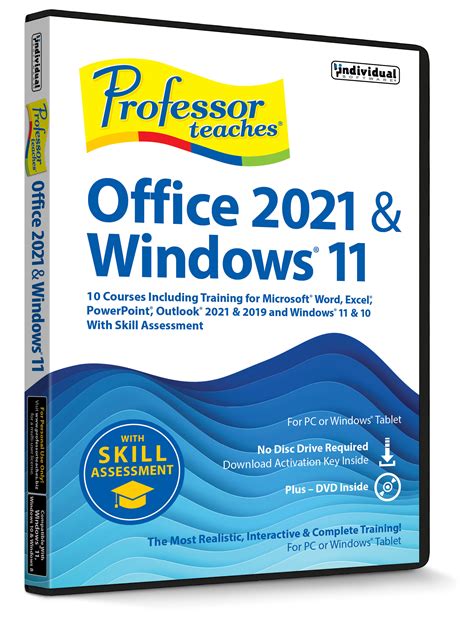 Professor Teaches® Office 2021 And Windows® 11 With Skill Assessment 10 Courses Individual