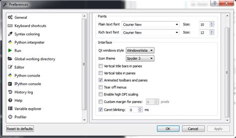 Option To Disable Blinking Cursor · Issue 4277 · Spyder Idespyder · Github