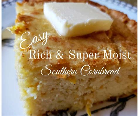 Moist Southern Cornbread Recipe Julias Simply Southern
