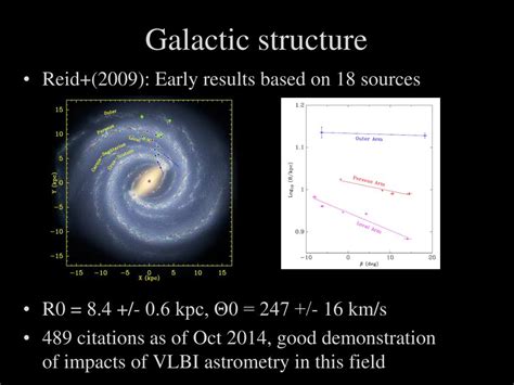 Ppt Maser Astrometry With Vlbi And Galactic Structure Powerpoint