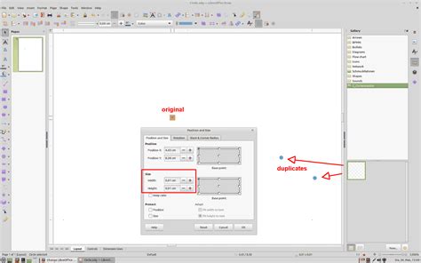 Change LibreOffice Draw Default Circle Size English Ask LibreOffice