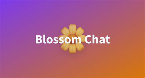 Blossom Chat A Hugging Face Space By Azure99