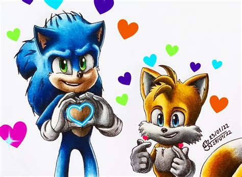 Sonic And Tails Love