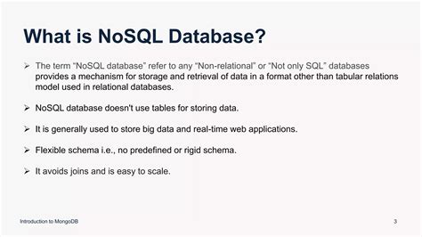 Introduction To Mongodbpptx
