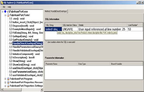 Output Of The Tool For Sql Injection Detection Download Scientific