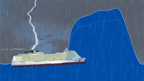 Can Carnival Cruise Ship Survive Storm Tsunami Floating Sandbox Youtube
