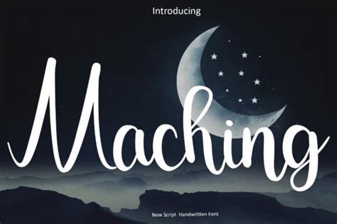 Matching Font By Nidanela7 · Creative Fabrica