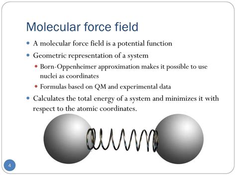 Ppt Molecular Force Field Powerpoint Presentation Free Download Id