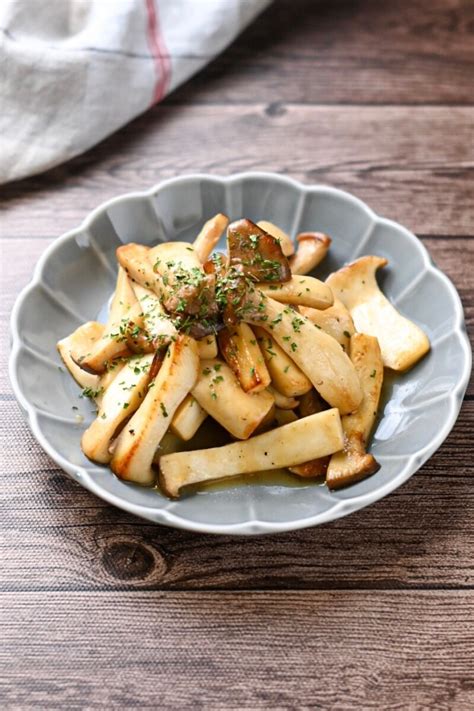 シンプルおいしい！エリンギの塩バターソテー レシピサイトnadia
