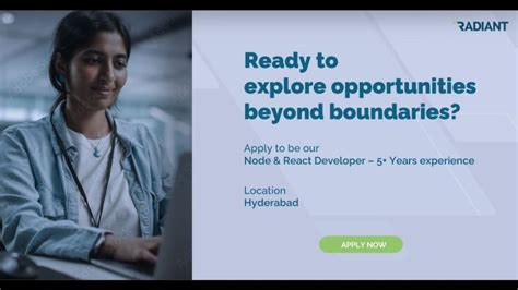 Radiant Digital Solutions Is Looking For A Node And React Developer Please Manikumar Yarramsetti ツ