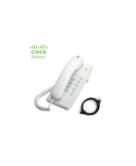 Cisco 6901 Standard Handset Unified Ip Phone In White Cp 6901 W K9 Rf