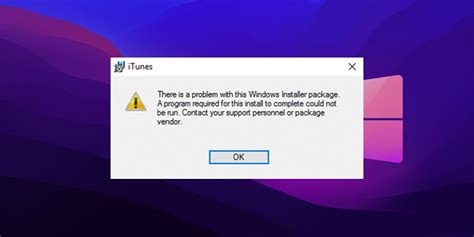 Fixed There Is A Problem With This Windows Installer Package Tech