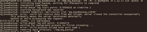 PostgreSQL的pg basebackup备份恢复详解 CSDN博客