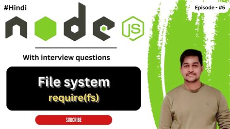 File Handling In Nodejs With Interview Question Javascript Nodejs