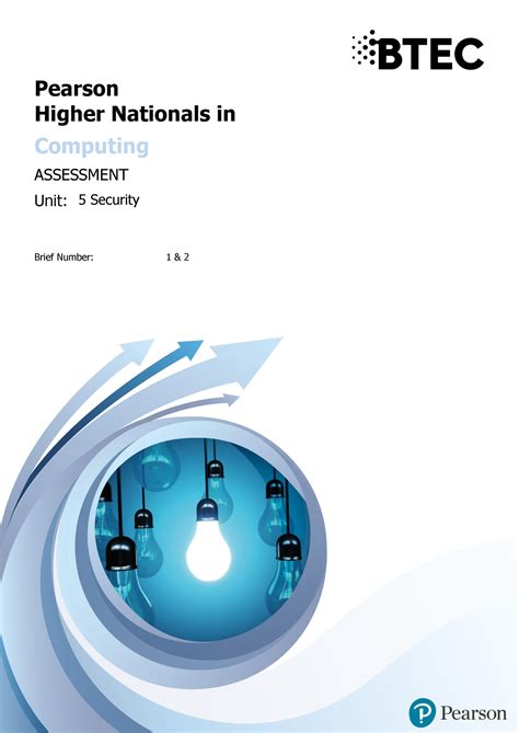 Unit 05 Security Assignment Pearson Higher Nationals In Computing