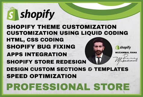 Shopify Store Developement And Theme Customization Legiit