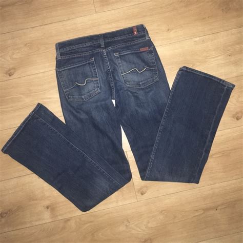 For All Mankind Jeans For All Mankind Dark Blue Bootcut Jeans Poshmark