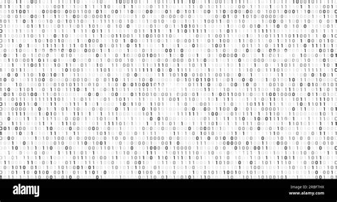 Binary Digit Stream Stock Vector Images Alamy