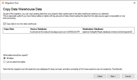 migration tool upgrade from timextender classic to timextender data