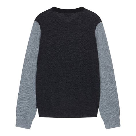 Paul Smith폴스미스 Ps Paul Smith 배색 슬리브 크루넥 니트 Sivillage 에스아이빌리지