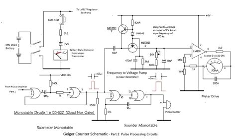 Geiger Counter Circuit Diagram Circuit Diagram