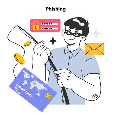 Premium Vector Phishing Data Theft Technology Cyber Attack Hacker Stealing Personal