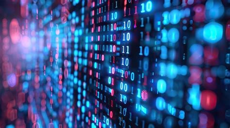 Premium Photo 3d Rendering Of Digital Binary Code Network Conveying