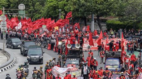 Peringatan Hari Buruh Internasional Di Jakarta