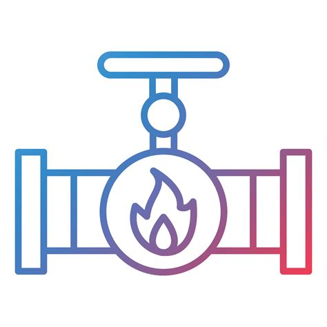 Symbol Für Den Gradienten Der Gasleitung 18660540 Vektor Kunst Bei Vecteezy