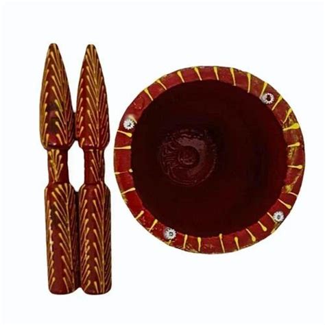 Handcrafted Wooden Mortar Pestle At Rs 200set In Jaipur Id