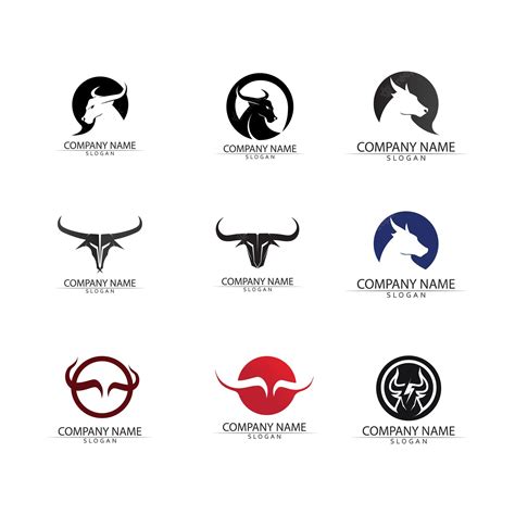 Premium Vector Bull Horn Logo And Symbol Template Icons App