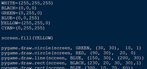 Pygame Per Disegnare Sullo Schermo Coding Creativo
