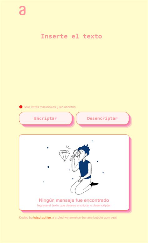 Github Lacaelihermosaoracle One Challenge Encriptador Sprint 1 This