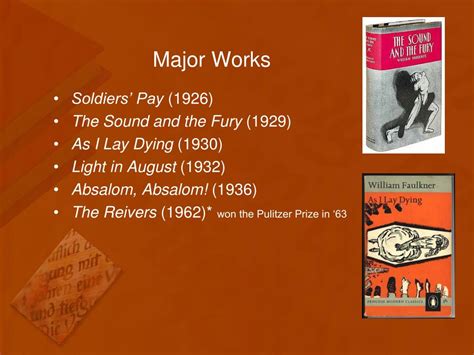 Ppt William Faulkner Powerpoint Presentation Free Download Id1119970