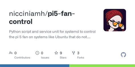 Github Nicciniamhpi5 Fan Control Python Script And Service Unit For Systemd To Control The
