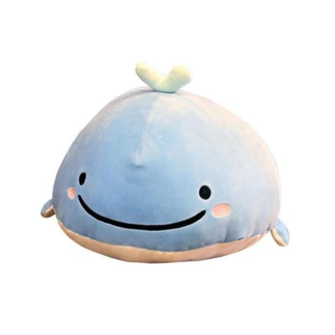 Product Cute Whale Dolphin Doll Plush Pillow Toy B Grandado
